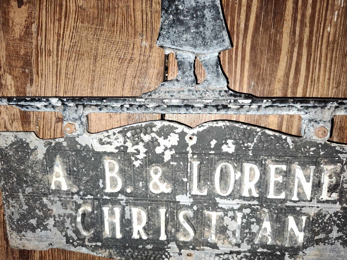 Mid-century Name Sign - Etsy
