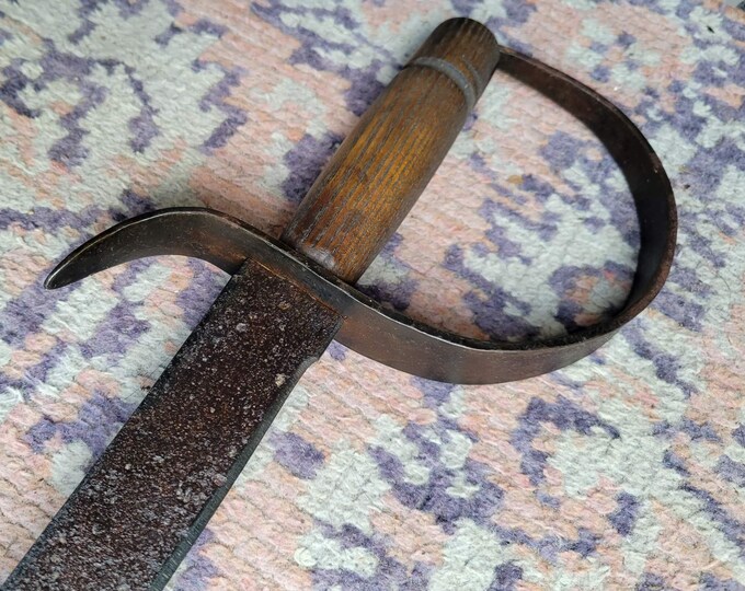 Antique Confederate Horseman's D-guard Knife - Etsy