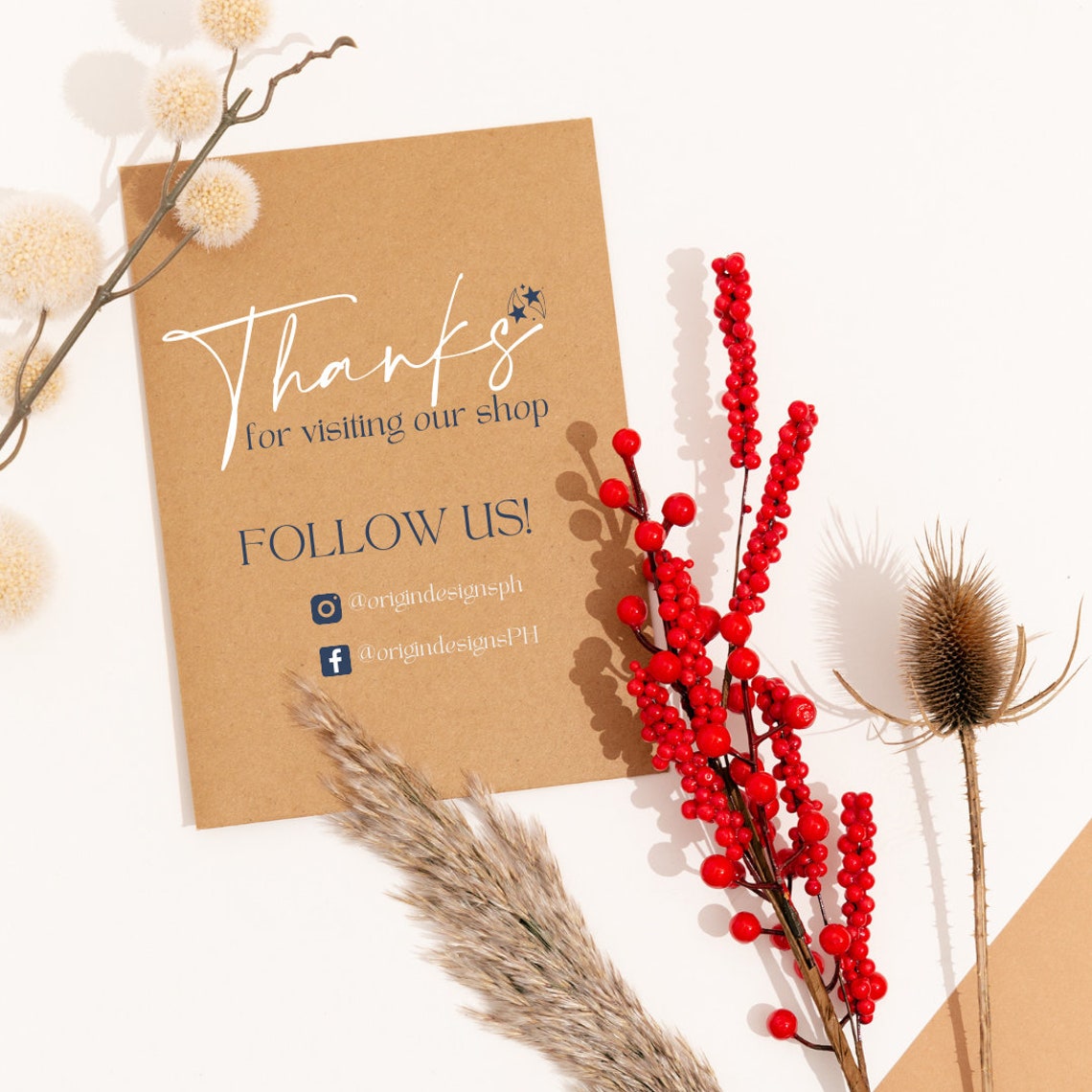 Shineon Message Card Templates-canva Templates-editable Templates ...