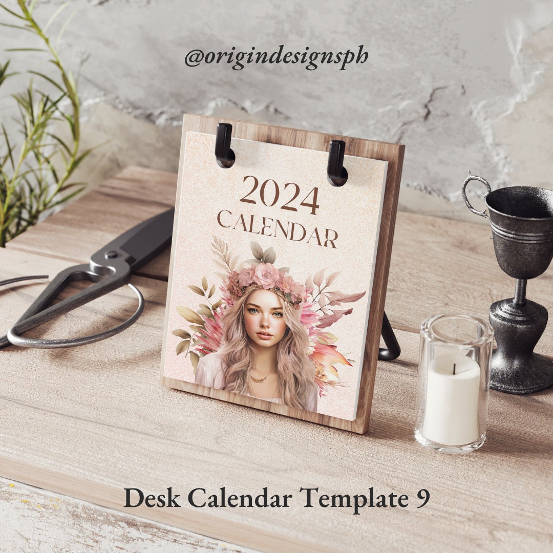 2024 Calendar Printable-monthly Calendar-mini Calendar-mini - Etsy