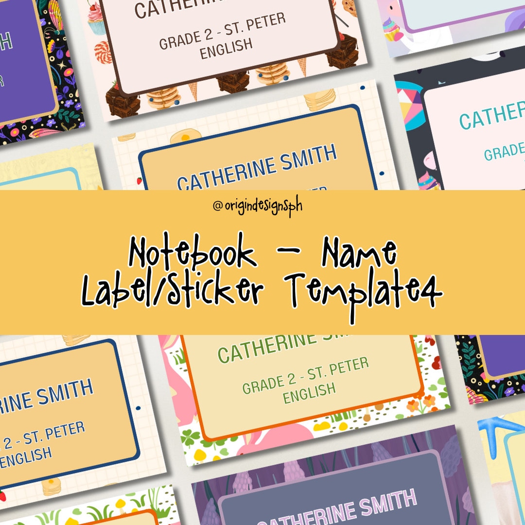 notebook-name-label-sticker-canva-notebook-label-etsy