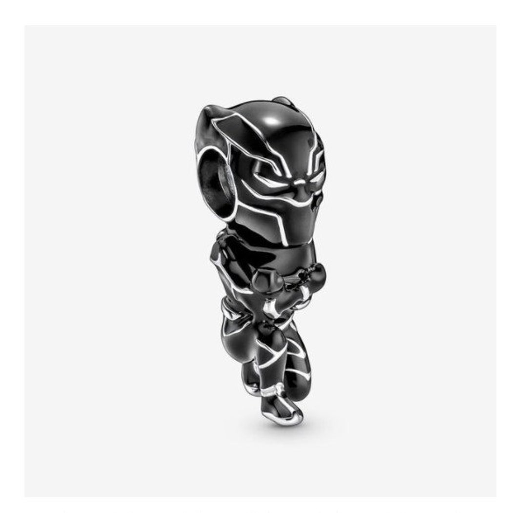 Marvel Charm Black Panther - Etsy