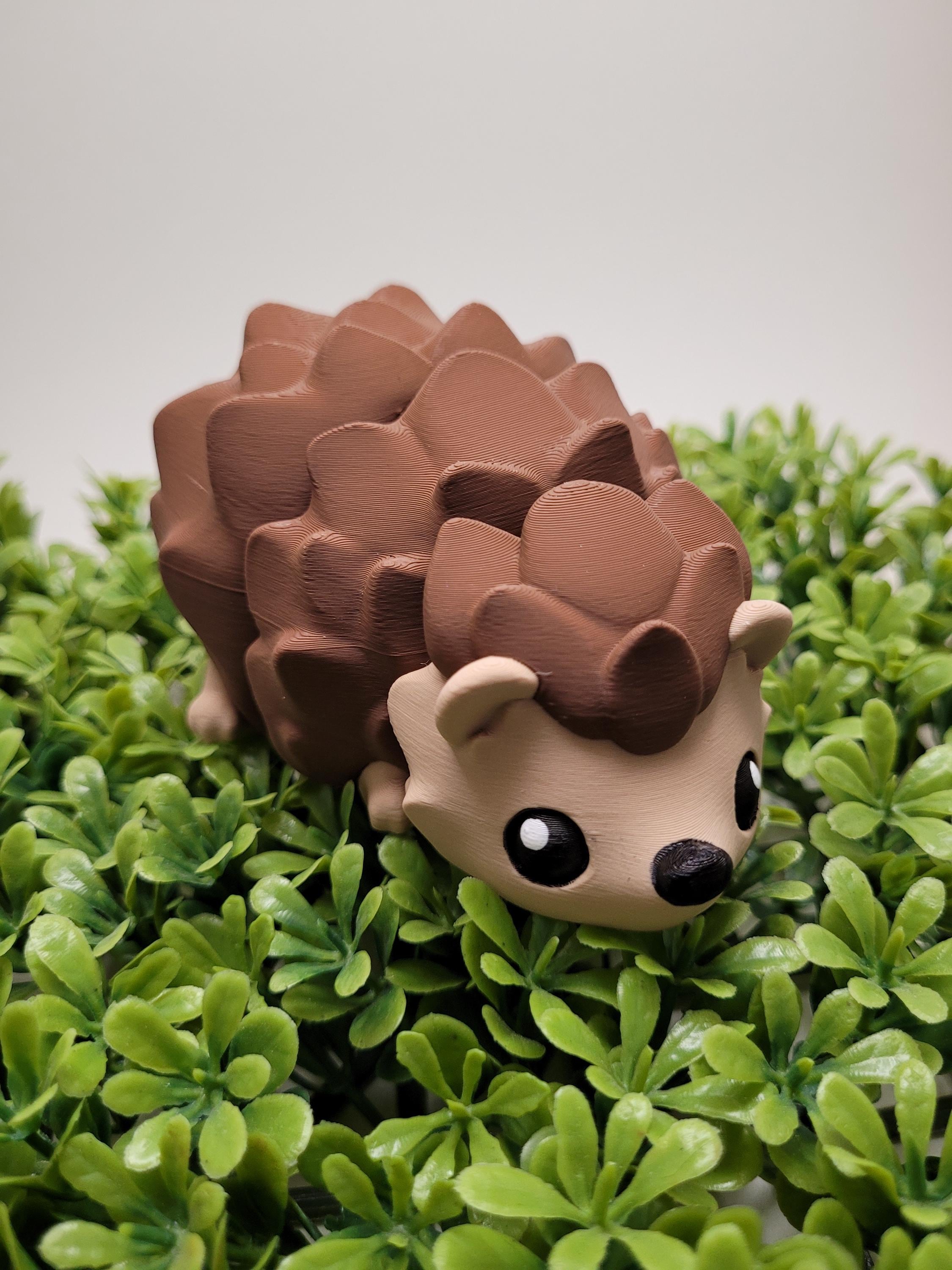 Hedgehog Flexi Fidget Figurine - 3D Printed - Authorized Seller ...