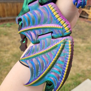 Pet Dragon - 3D Printed Multicolor Articulated Dragon - Finger Puppet ...