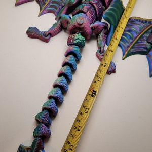 Pet Dragon - 3D Printed Multicolor Articulated Dragon - Finger Puppet ...