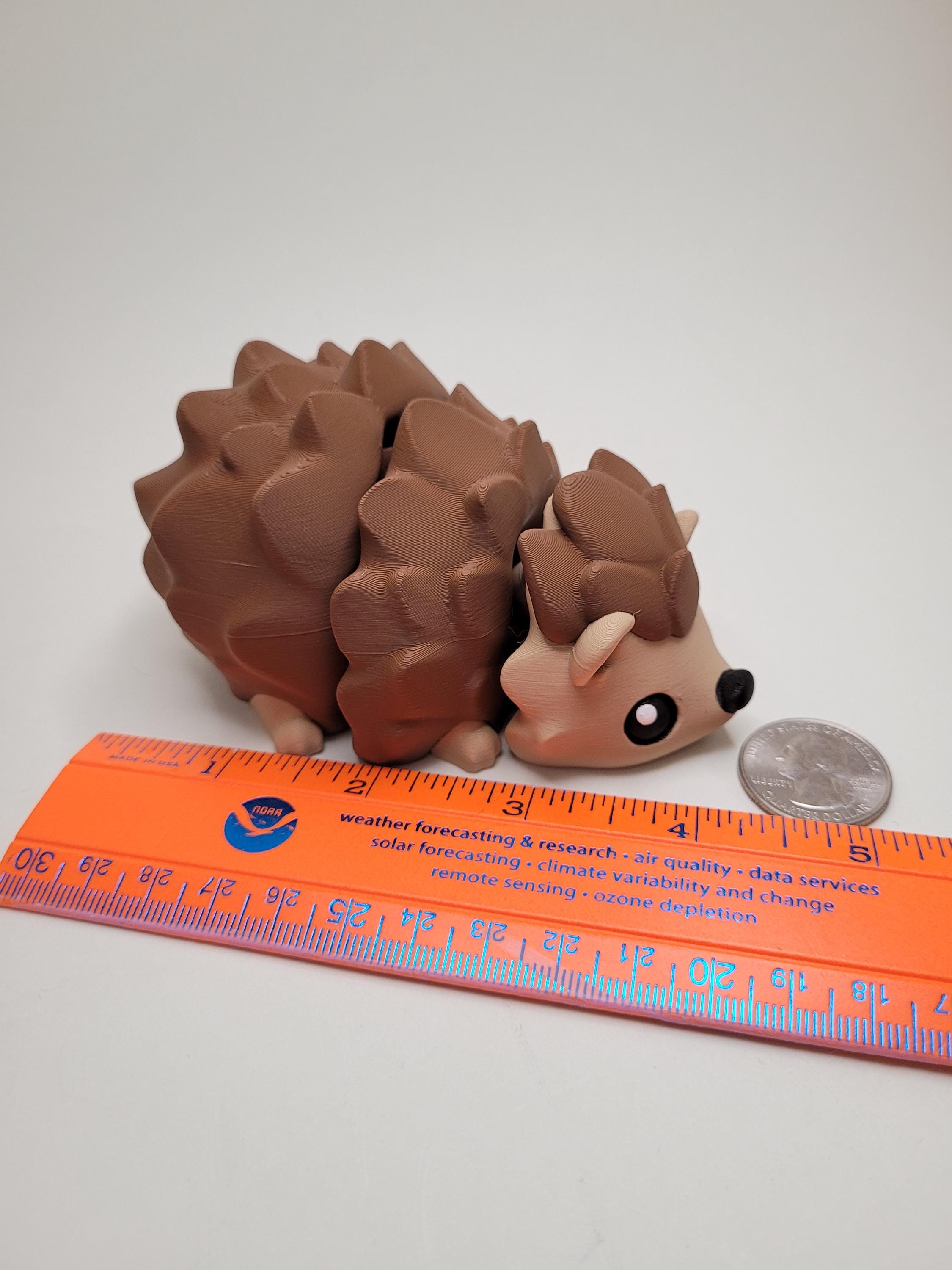 Hedgehog Flexi Fidget Figurine - 3D Printed - Authorized Seller ...