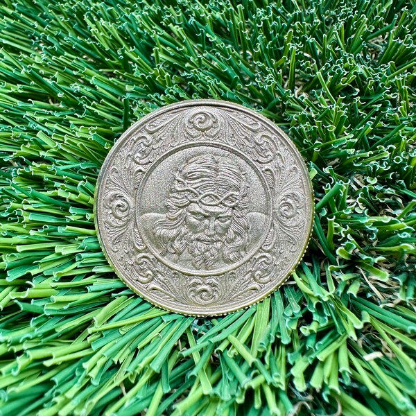 Brass Coin - Etsy