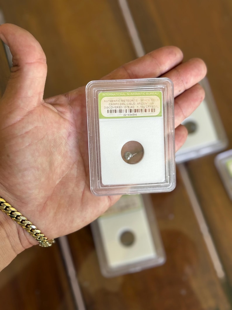 A Set of 5 Authentic Meteorite Space Rock Campo Del Cielo Discovered ...