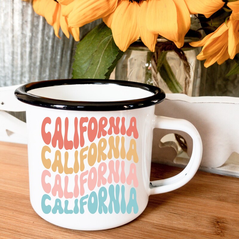 California Mug - Etsy