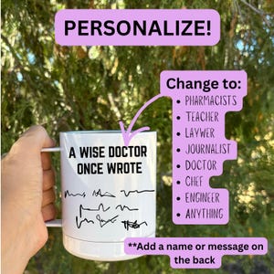 Funny Veterinarian Gift: "a Wise Veterinarian Once Wrote" Insulated ...