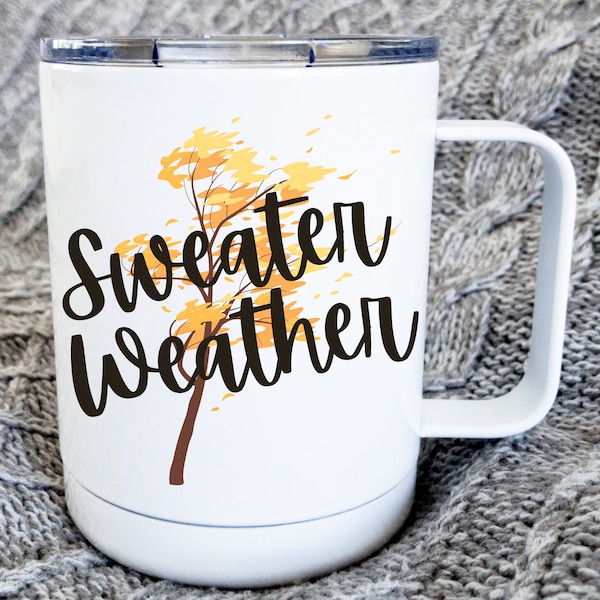 Sweater Weather Coffee Mug - Etsy