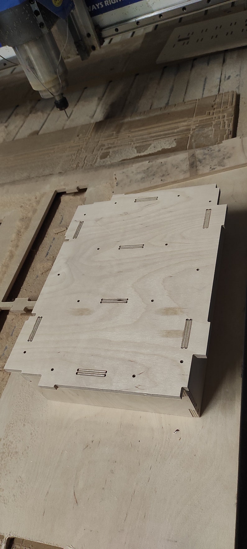 Drawing Attachment Box and Lid for Makita Systainer Size 2 DXF CDR ...