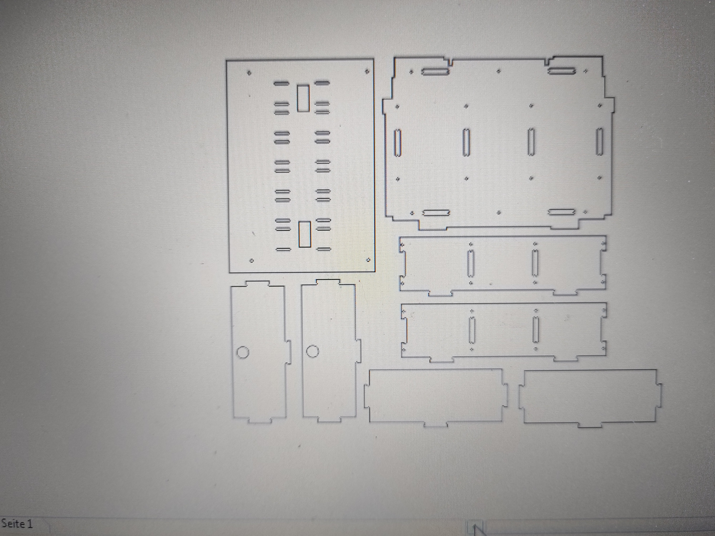 Drawing Attachment Box and Lid for Makita Systainer Size 2 DXF CDR ...