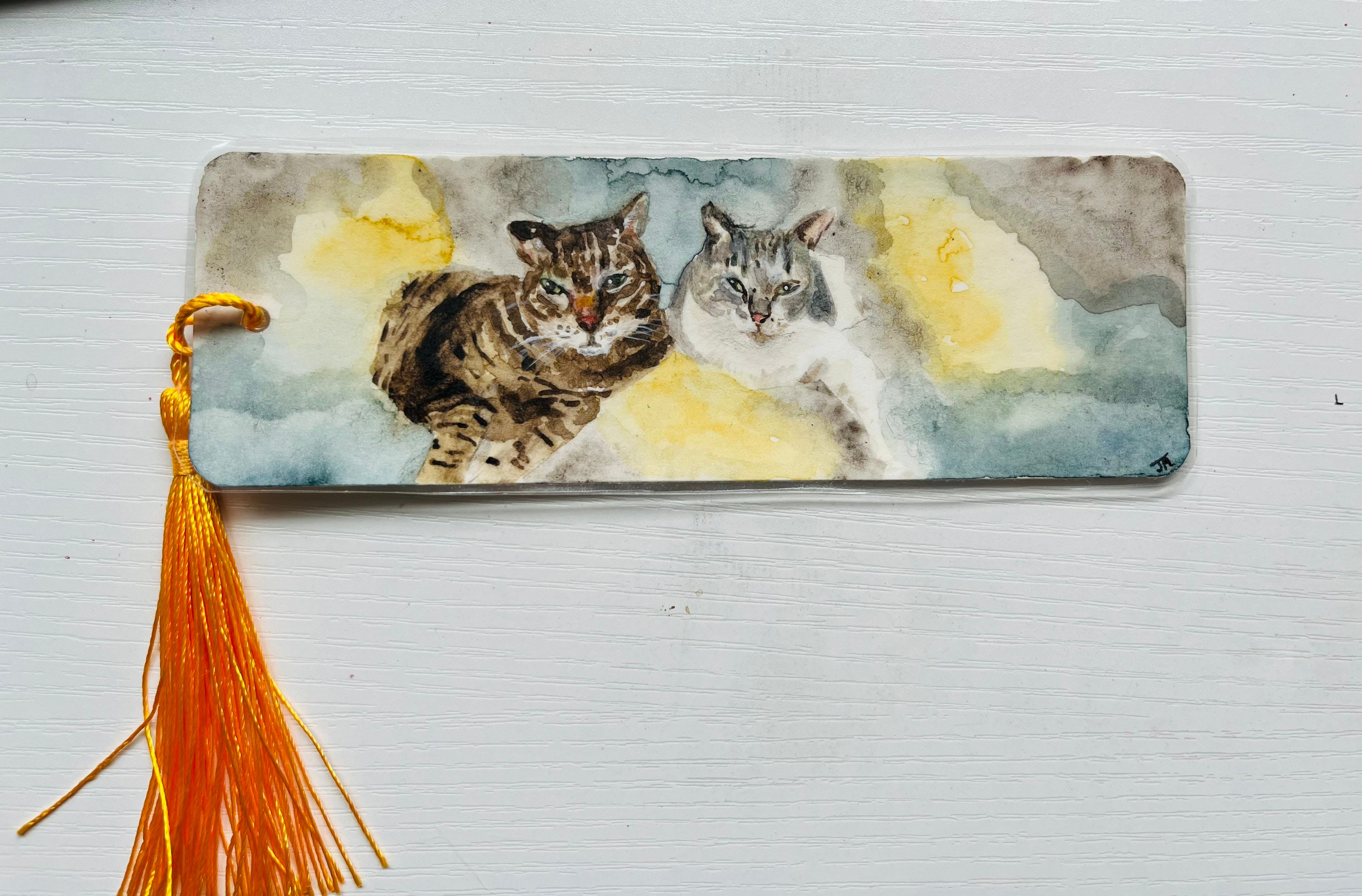 Pet Bookmarks, Custom Watercolor, Personalized Bookmark, Gift Idea ...