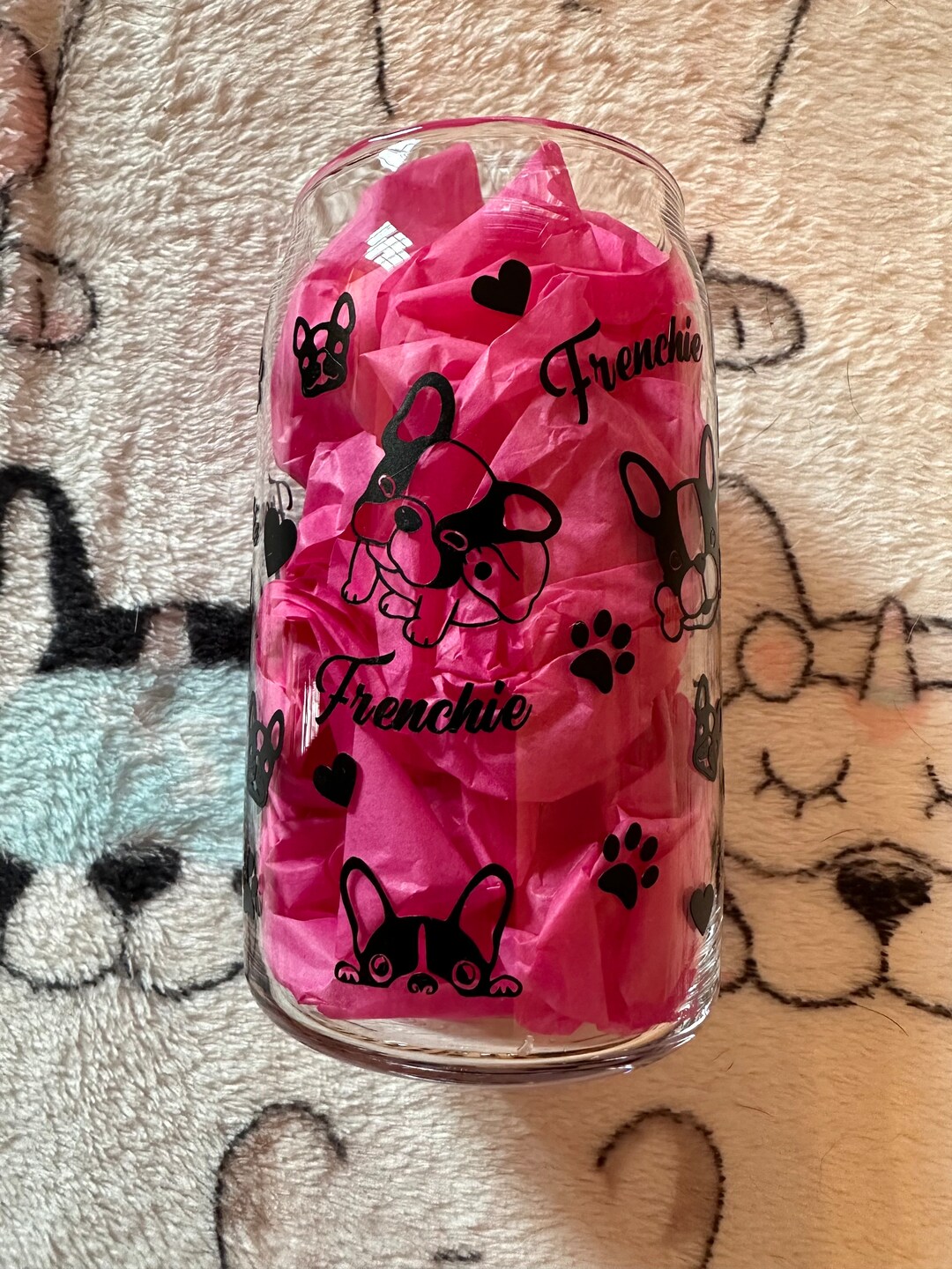 Frenchie Iced Coffee Cup 16 Oz Libbey Glass Libbey Can Glass Frenchie ...