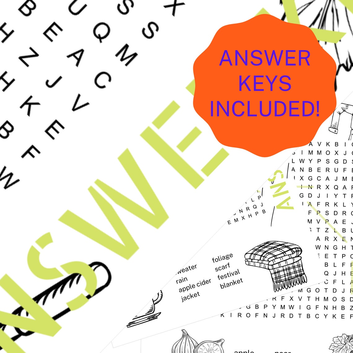 Fall Word Search Bundle Printable Value Pack Of 3 Puzzles Etsy Fall Word Search Bundle Printable Value Pack Of 3 Puzzles Etsy