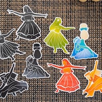 Hula Dancer PNG Clipart Bundle: Hawaiian Design (digital Download) - Etsy