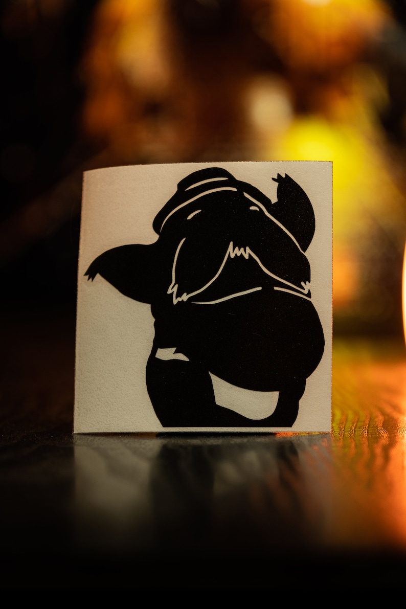 Spirited Away Radish Spirit Vinyl Decal - Studio Ghibli - Etsy