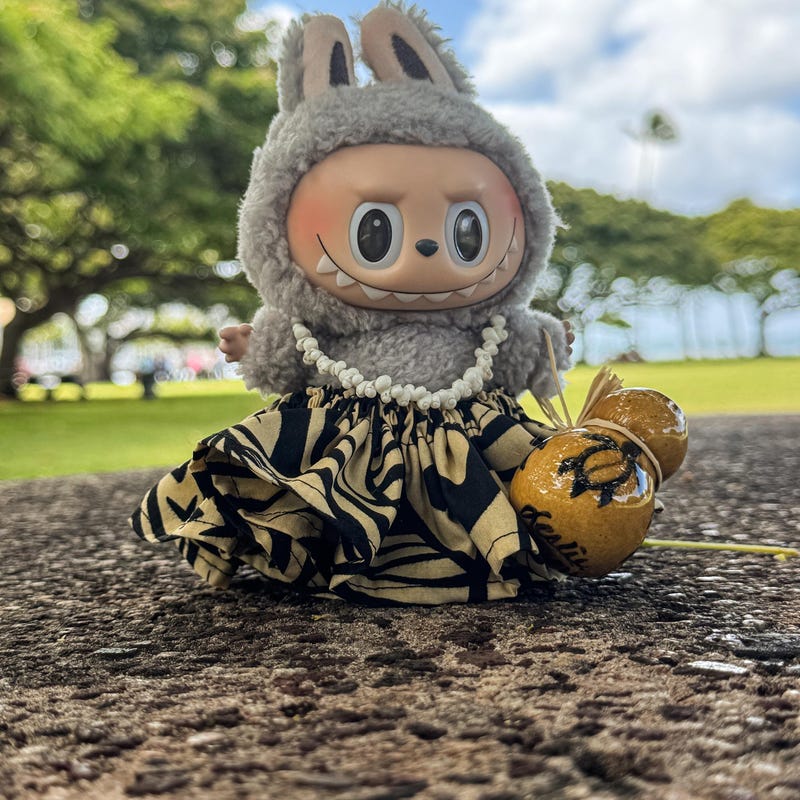 Cream Labubu Outfit - Etsy