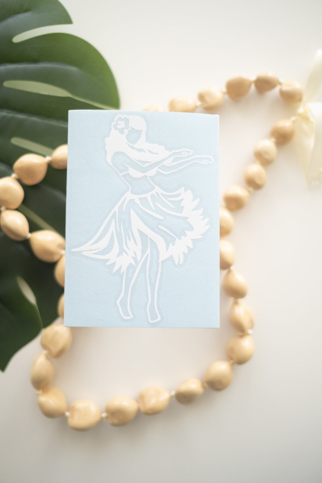 Vintage Hula Dancer Vinyl Decal - Etsy