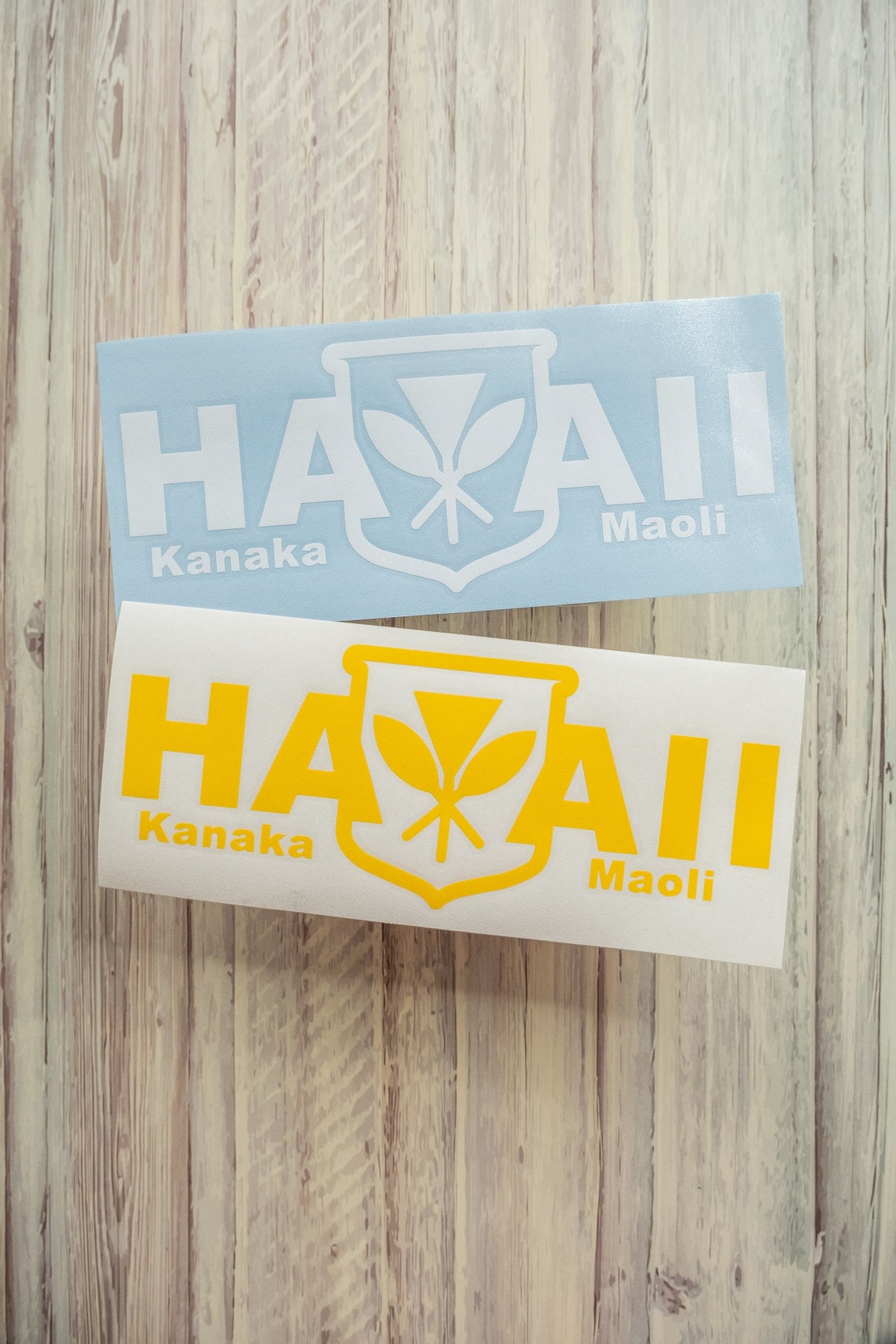Hawaii Kanaka Waterproof Vinyl Decal - Etsy
