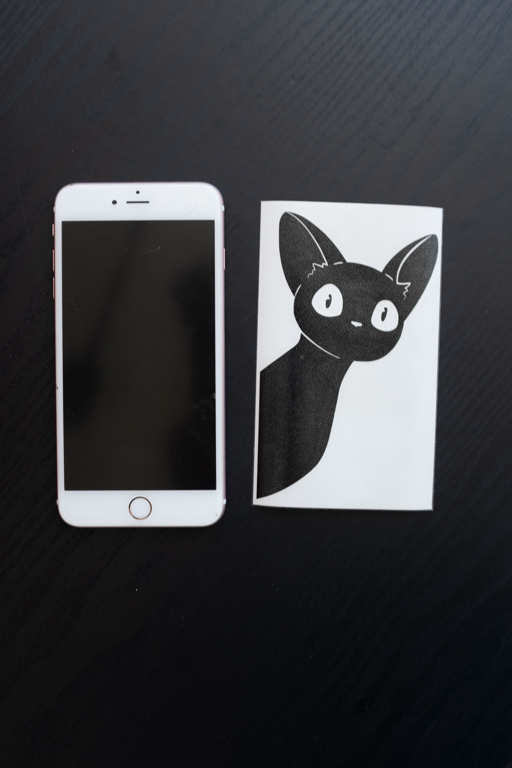 Jiji Cat Vinyl Decal: Kiki's Delivery Service, Laptop/car Decal - Etsy