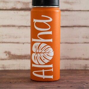 Aloha Monstera Leaf Decal - for Cars, Waterbottle, Laptop - Etsy