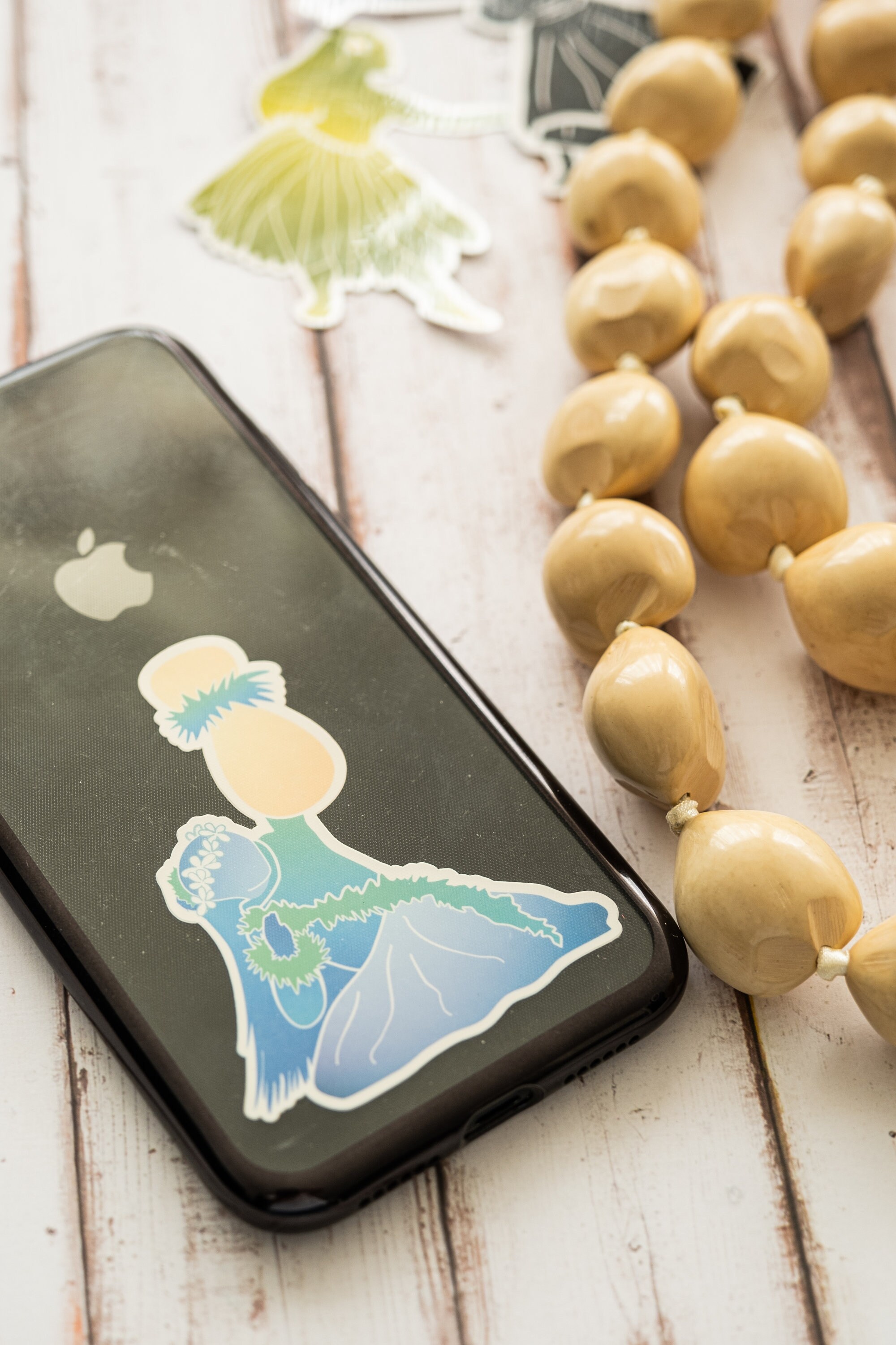 Hula Dancer Silhouette Stickers | Vinyl Stickers - Etsy