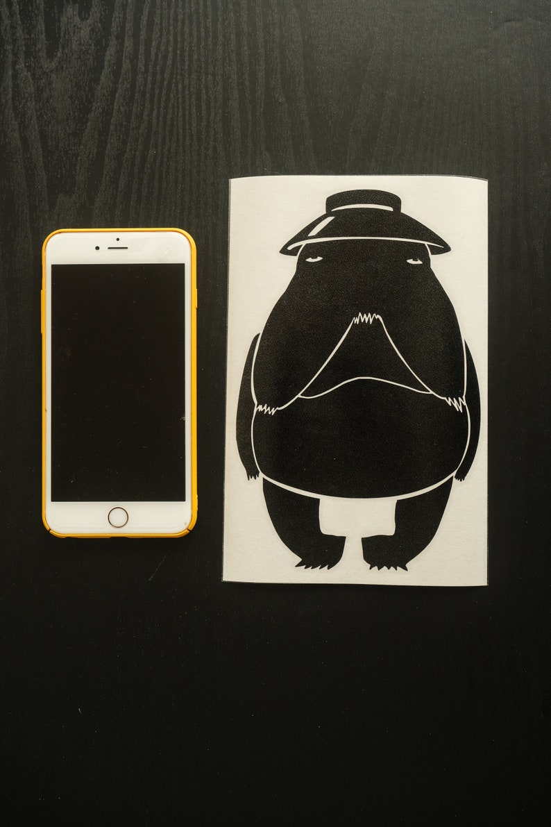 Spirited Away Radish Spirit Oshirosama Vinyl Decal From Studio Ghibli ...