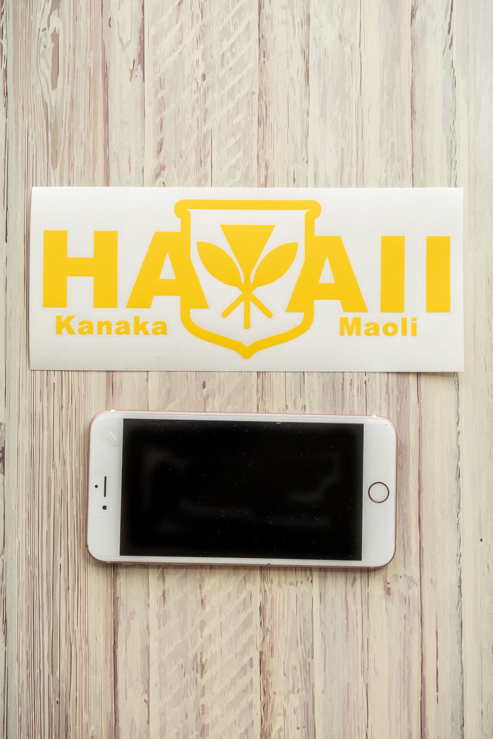 Hawaii Kanaka Waterproof Vinyl Decal - Etsy