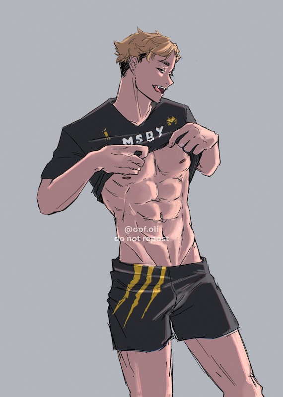 Thirst Trap Miya Atsumu 5x7 Anime Art Print Haikyuu | Etsy Hong Kong
