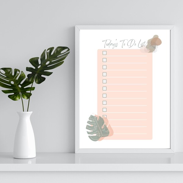 Tropical Leaf Print - Etsy