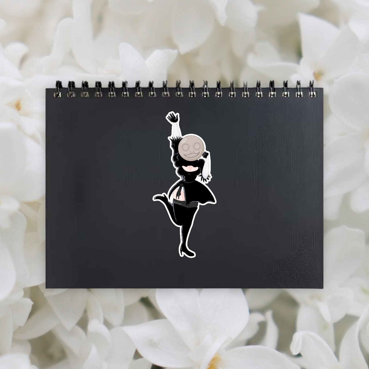 NieR Automata Replicant 2B A2 9S Emil Head Stickers - Etsy Schweiz