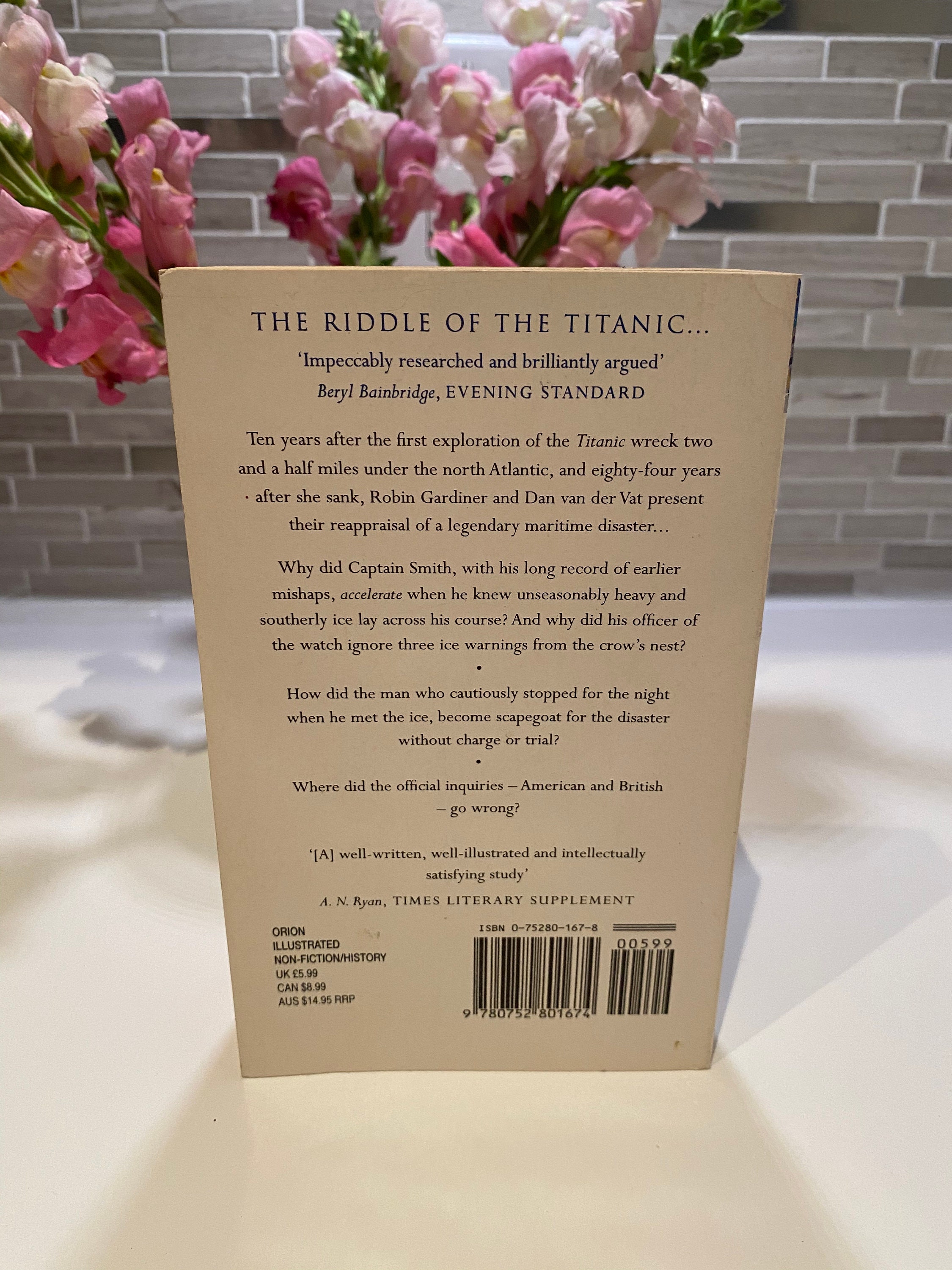 VINTAGE the Riddle of the Titanic by Robin Gardiner - Etsy