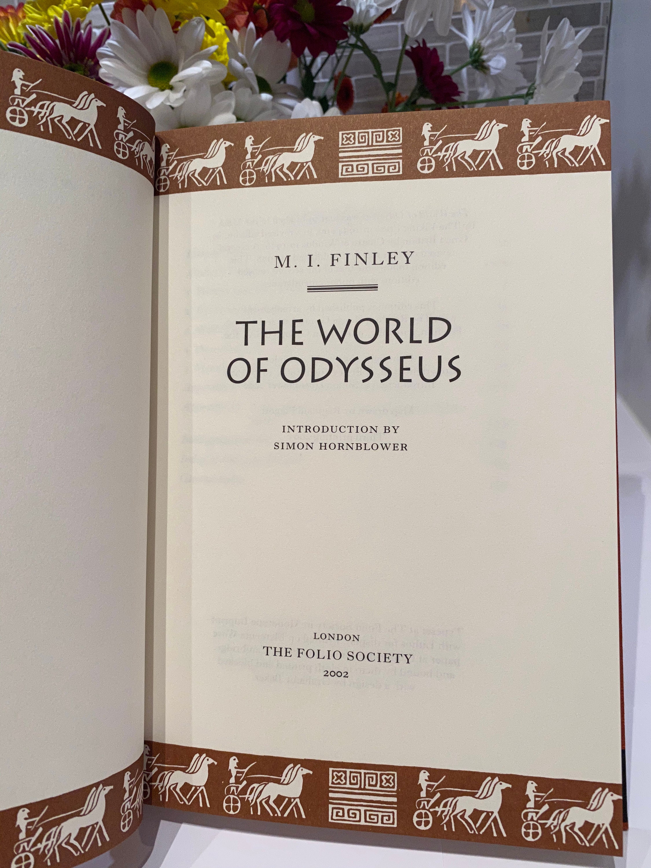 The World of Odysseus by Moses I. Finley Folio Society - Etsy