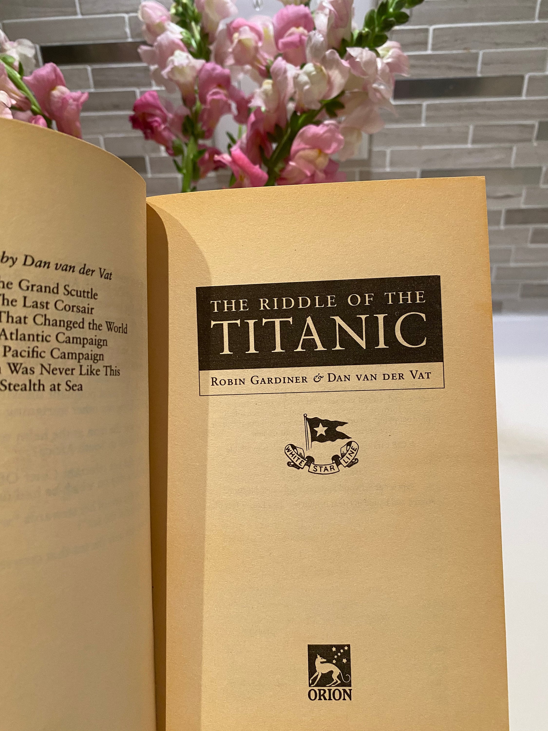 VINTAGE the Riddle of the Titanic by Robin Gardiner - Etsy