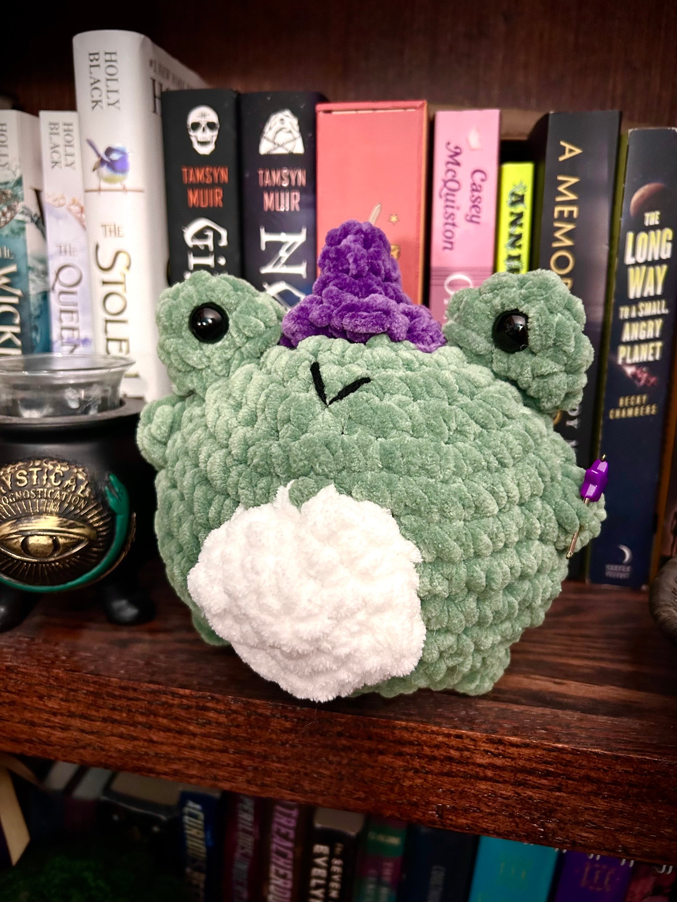 Wizard Frog Crochet Plushie Amigurumi - Etsy