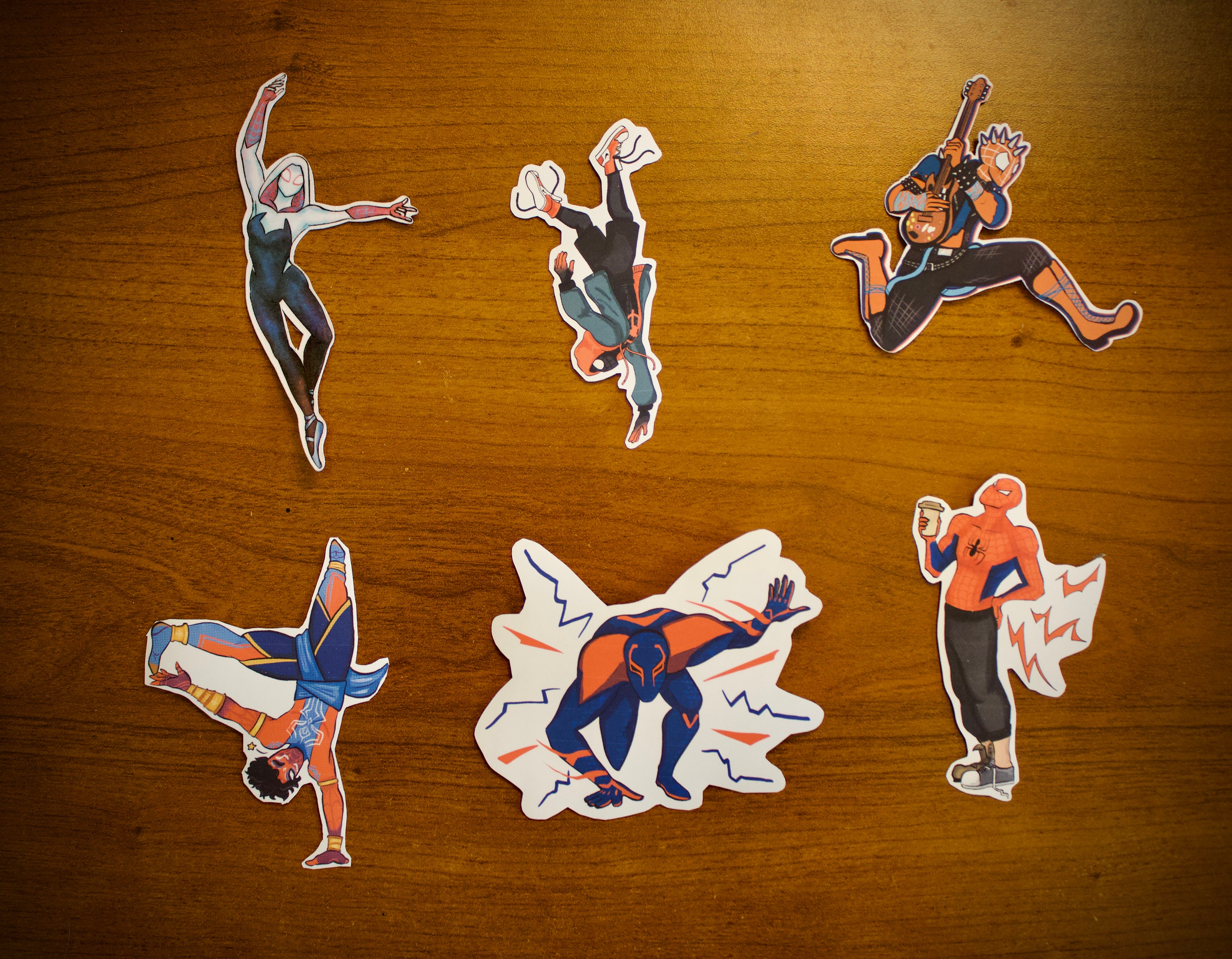 Into the Spiderverse | Across the Spiderverse | Spiderman Sticker Set ...