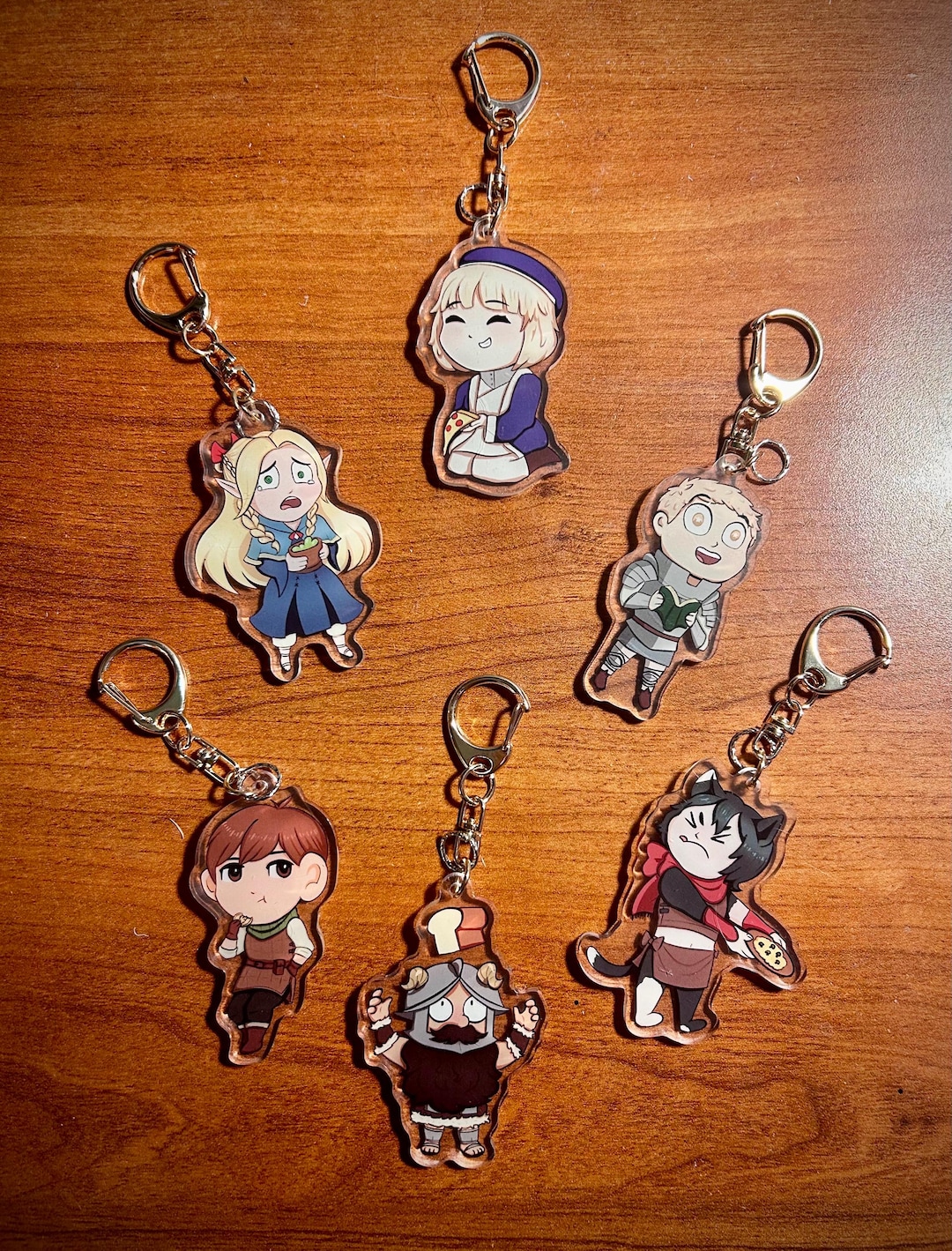 Delicious in Dungeon/dungeon Meshi Acrylic Keychains - Etsy