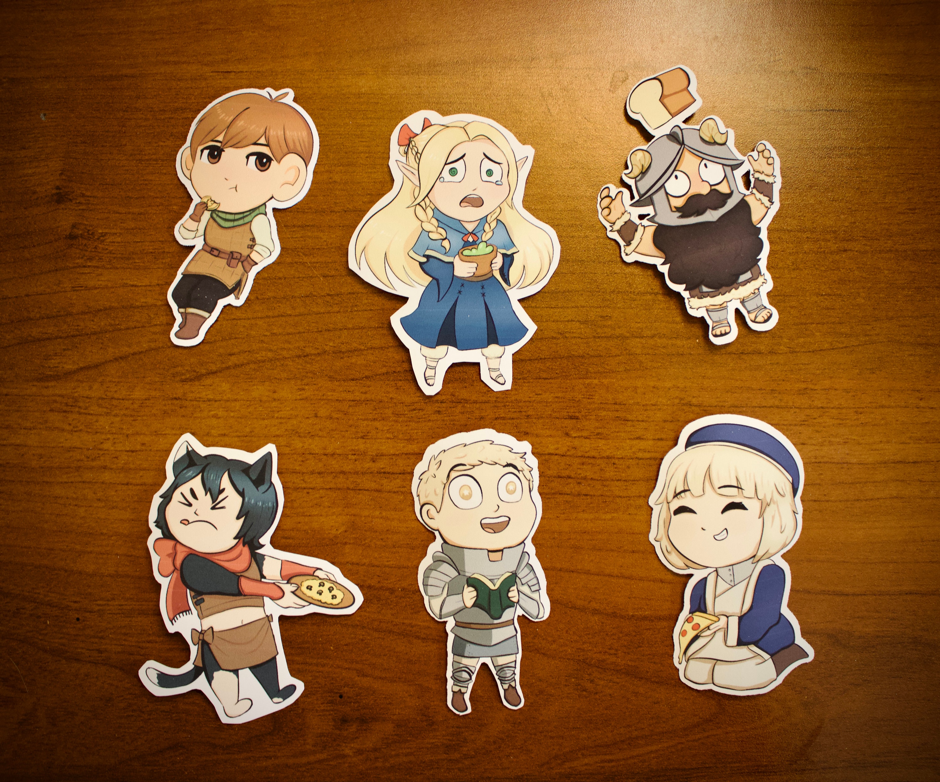Dungeon Meshi | Delicious in Dungeon Sticker Set - Etsy