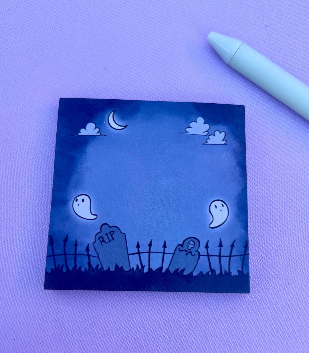 Ghost-it Notes | Sticky Note Post It Pad - Etsy