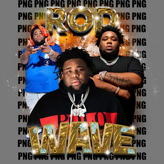 Rod Wave T Shirt Design Instant Download PNG | Etsy Hong Kong