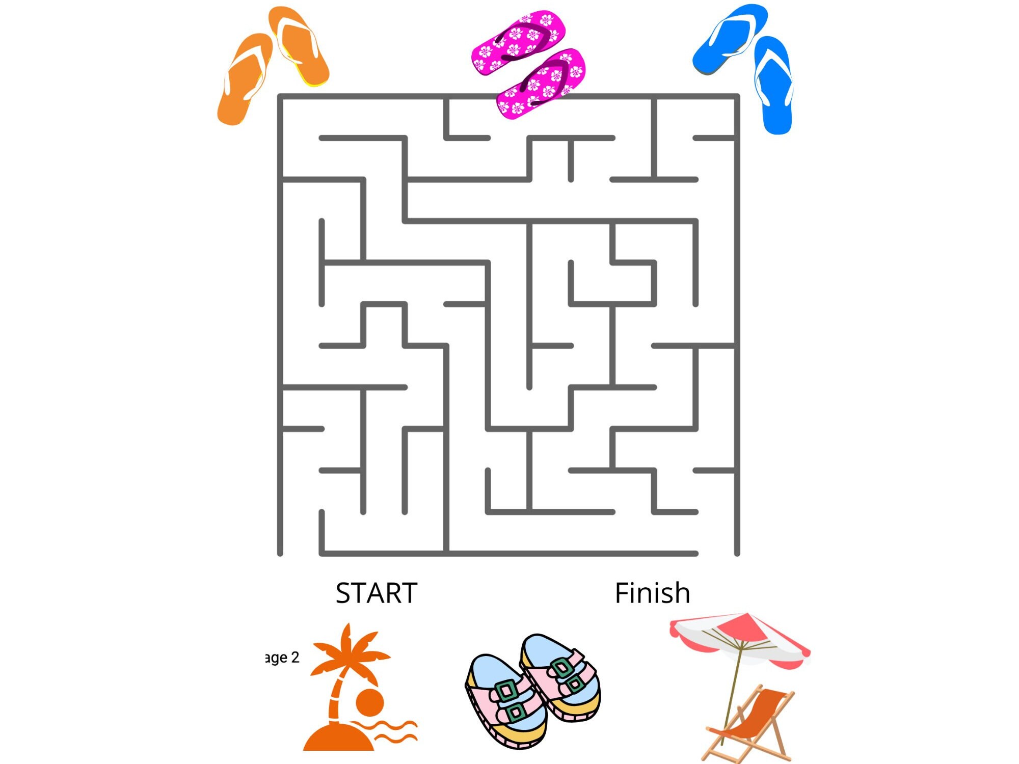 3 Fun Mazes - Etsy