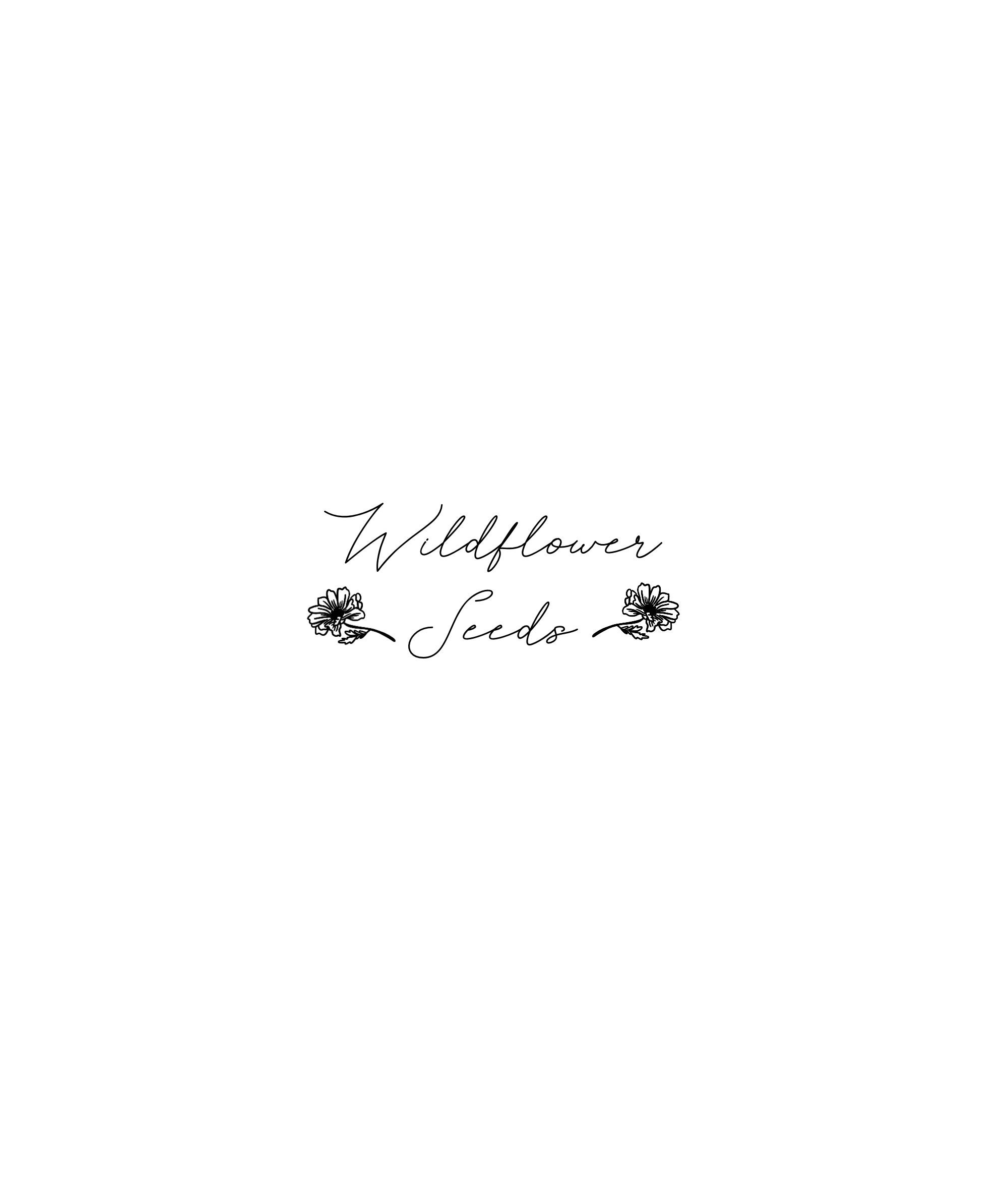 Wildflower Seeds Sign Digital Download for Weddings and Showers - Etsy