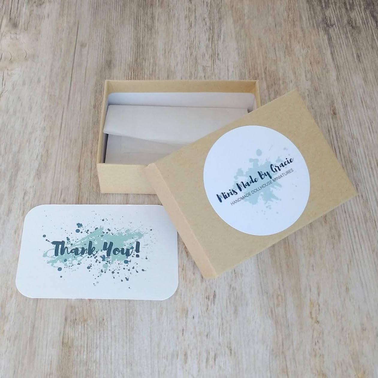 Micro-mini Brownstone Dollhouse Cute Green-themed Tiny House Gift for ...