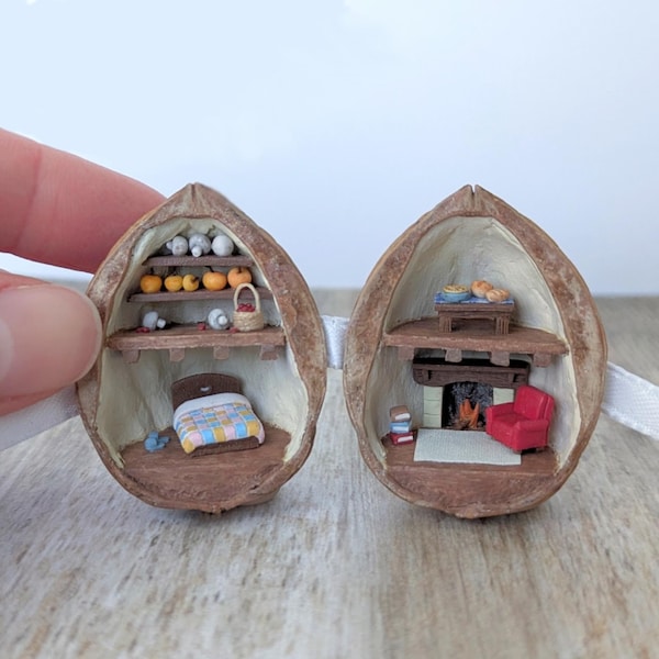 Walnut Shell Diorama - Etsy