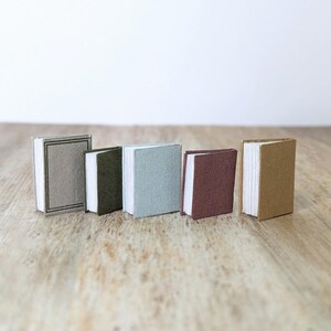 1:12 Scale Miniature Books | Set of 5 Dollhouse Fairy-tale Books | Gift ...