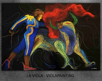 Large Matador Painting - Etsy