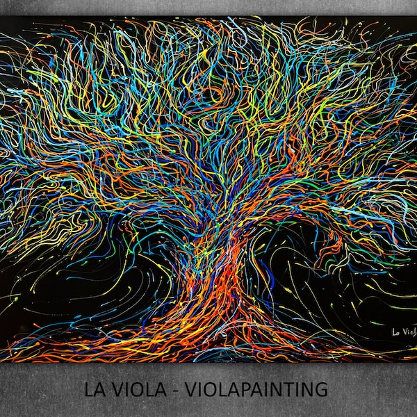 Large Tree Paintings - Etsy