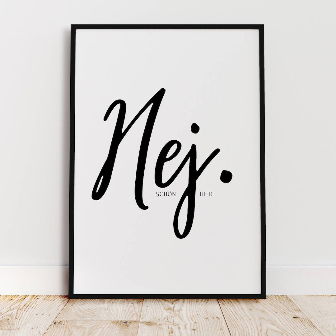 Mural hej Posters Black White Living Room Decoration Wall Design Art ...